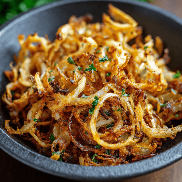 Air Fryer Crispy Onions (Healthy & Extra Crunchy!) - Snack On Meat