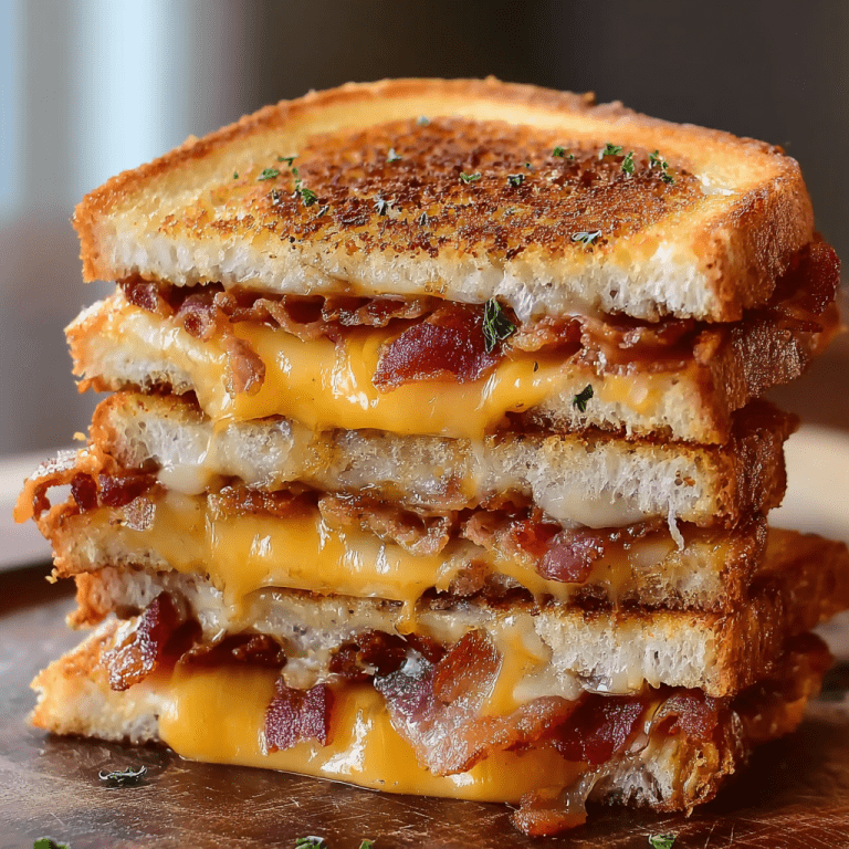 Ultimate Bacon Grilled Cheese Sandwich - Snack On Meat