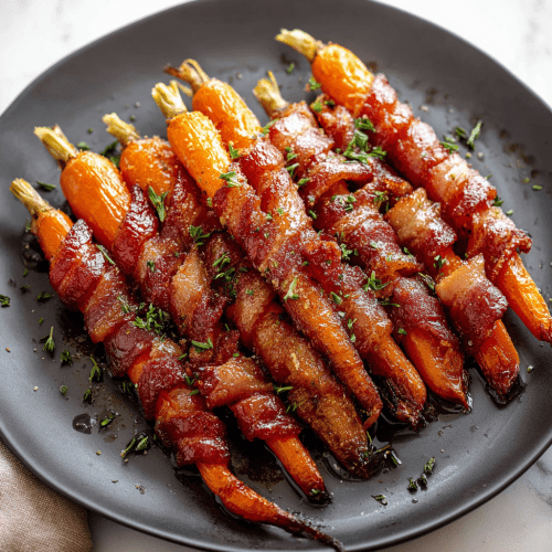 the best Maple Bacon Carrots - Snack On Meat