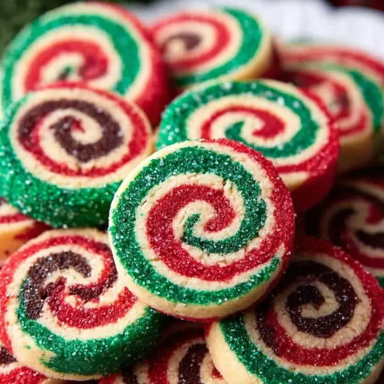 Christmas Pinwheel Cookies (Dazzling Swirls for Your Holiday Cookie ...