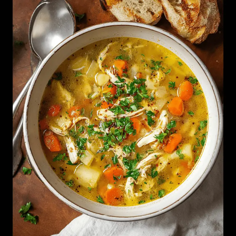 Best Homemade Chicken Soup Recipe(Simple, Healing & Packed With Veggies ...