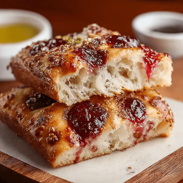 Jam Donut Focaccia (The Sweet Brunch Bread You’ll Fall in Love With ...