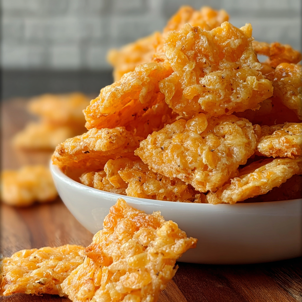 Rice Krispie Cheddar Crackers Recipe - Snack On Meat