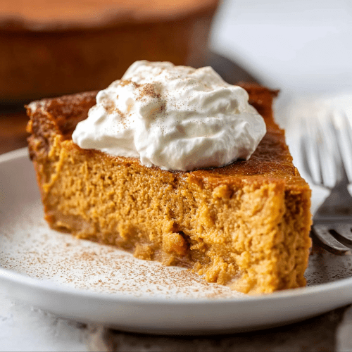 Impossible Pumpkin Pie Snack On Meat