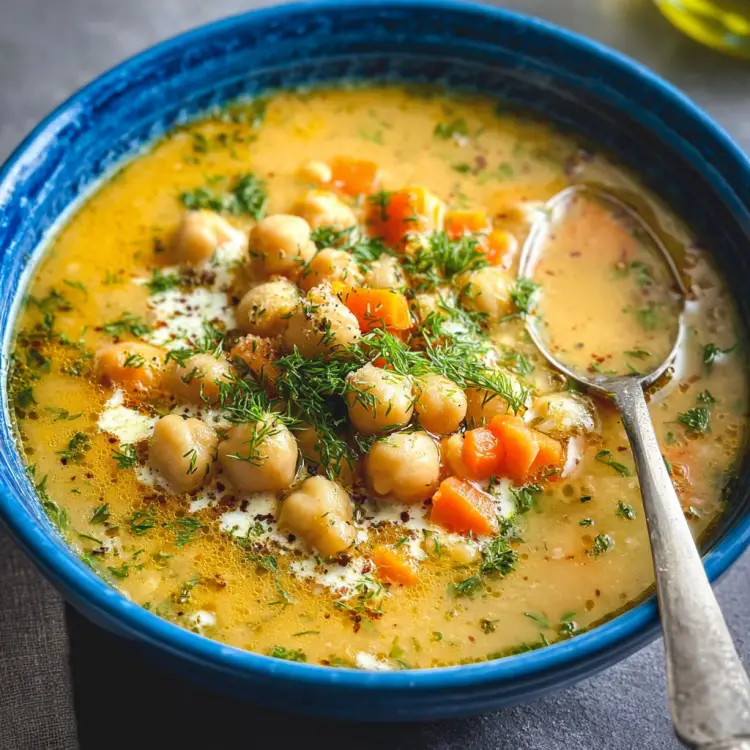 Greek Chickpea Soup (Revithia) - Snack On Meat