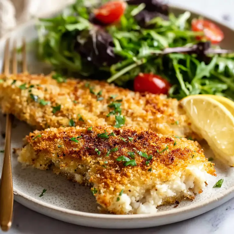 10-Minute Parmesan Crumbed Fish (Insanely Easy & Healthy) - Snack On Meat