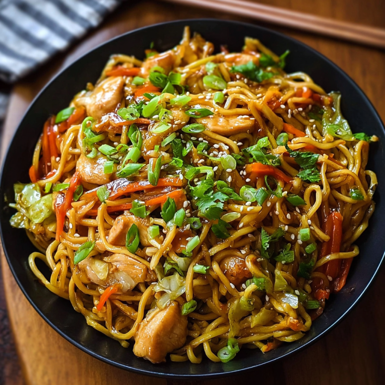 Chicken Chow Mein with the Best Chow Mein Sauce - Snack On Meat