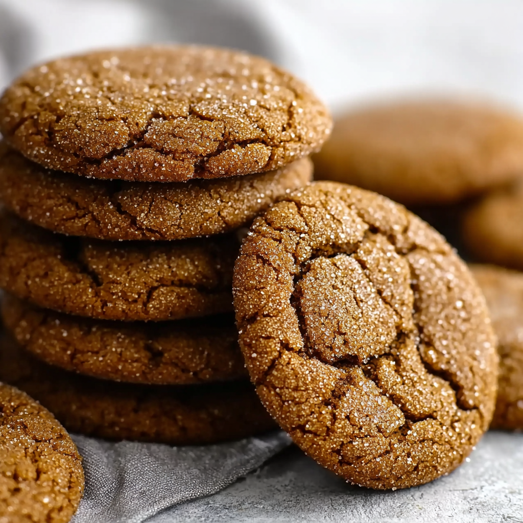 Bakery Style Molasses Cookies (Soft & Chewy) - Snack On Meat