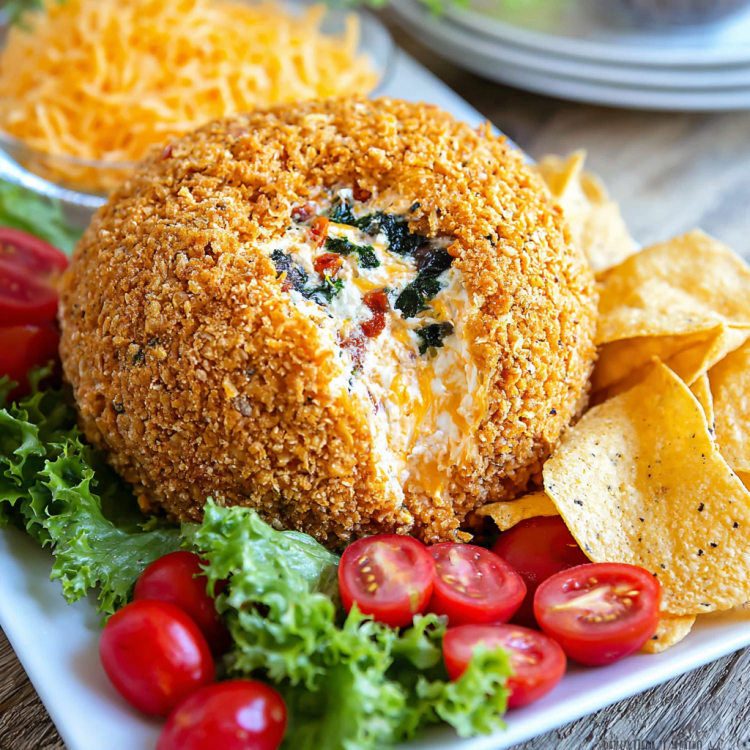 Taco Cheese Ball (Easy Party Appetizer) - Snack On Meat