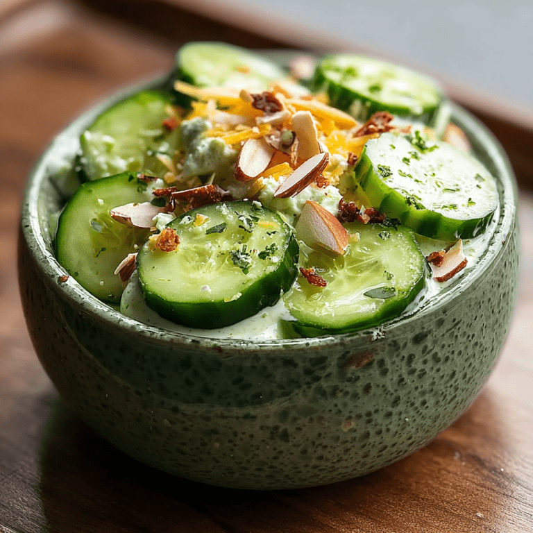 Cucumber Snack Bowl (Quick & Refreshing) - Snack On Meat