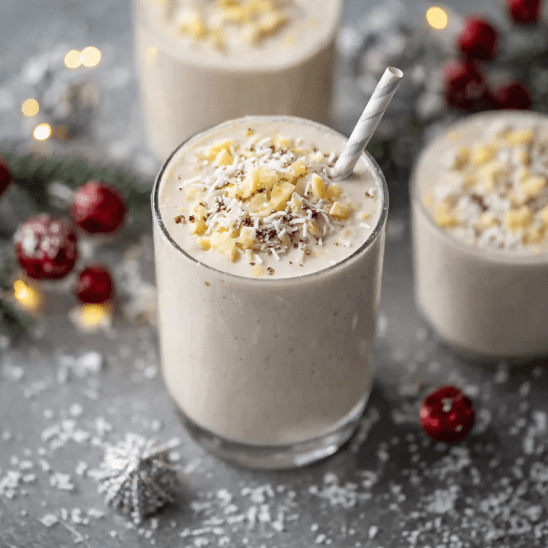 Winter Wonderland Smoothie – Creamy, Dreamy & Perfectly Festive - Snack ...
