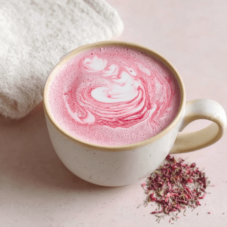 Pink Latte – Creamy, Frothy & Deliciously Beautiful - Snack On Meat