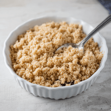 Easy 3-Ingredient Crumble Topping - Snack On Meat