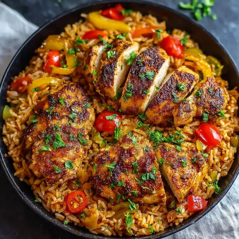 Cajun Chicken and Rice (Easy One-Pan Dinner) - Snack On Meat