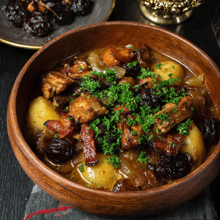 Pork Stew with Bacon, Apples, and Prunes – A Winter Feast from the ...
