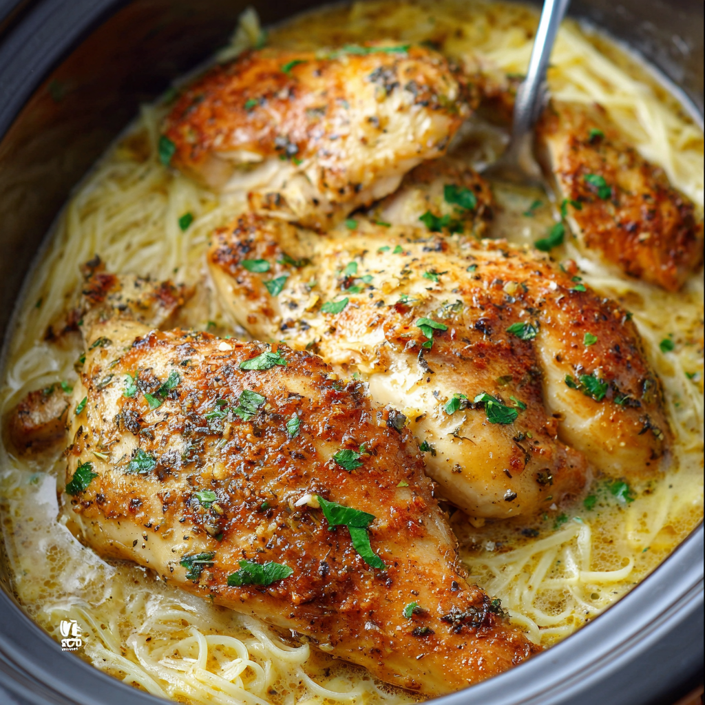 Crock Pot Angel Chicken - Snack On Meat