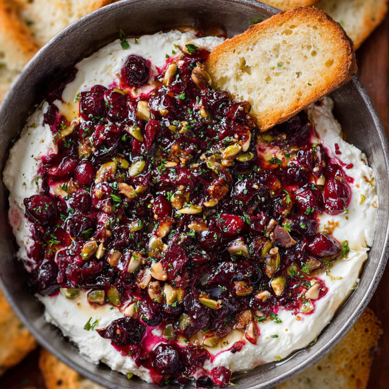 Cranberry Whipped Feta Dip – Sweet, Salty, and Creamy Holiday Appetizer ...