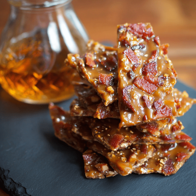 Bourbon Bacon Brittle - Snack On Meat