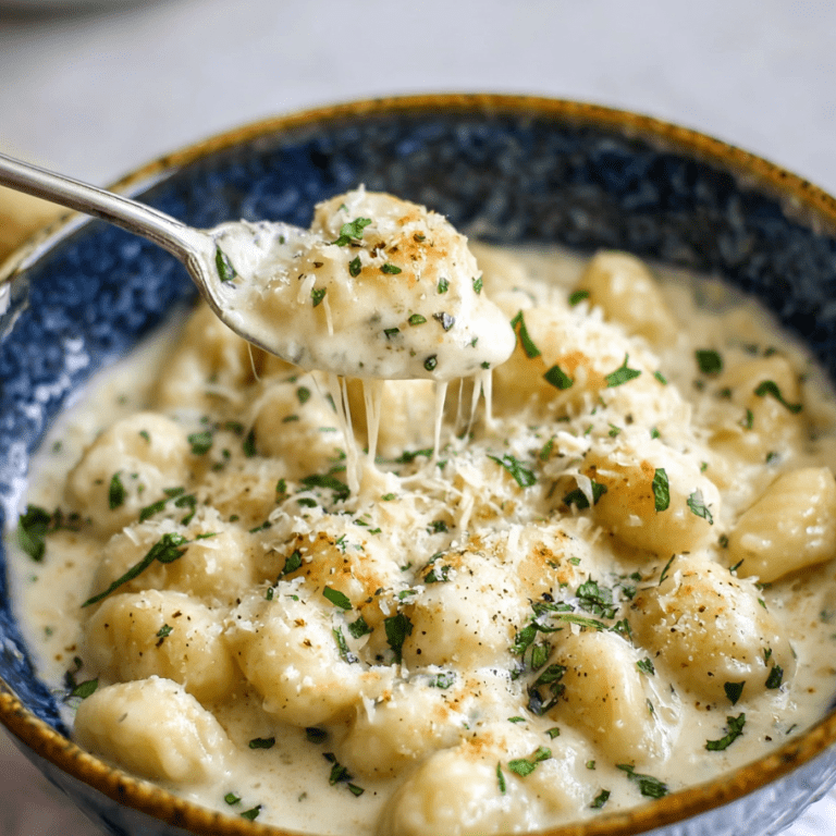 15-Minute Creamy Alfredo Gnocchi - Snack On Meat