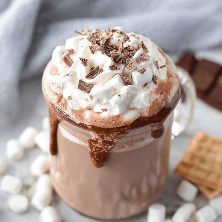 3-Ingredient Whipped Hot Chocolate (So Easy!) - Snack On Meat