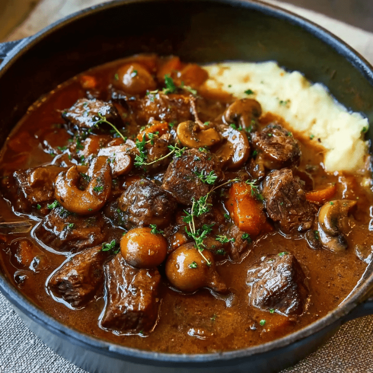 Beef Carbonnade (Belgian Beer-Braised Beef Stew) - Snack On Meat