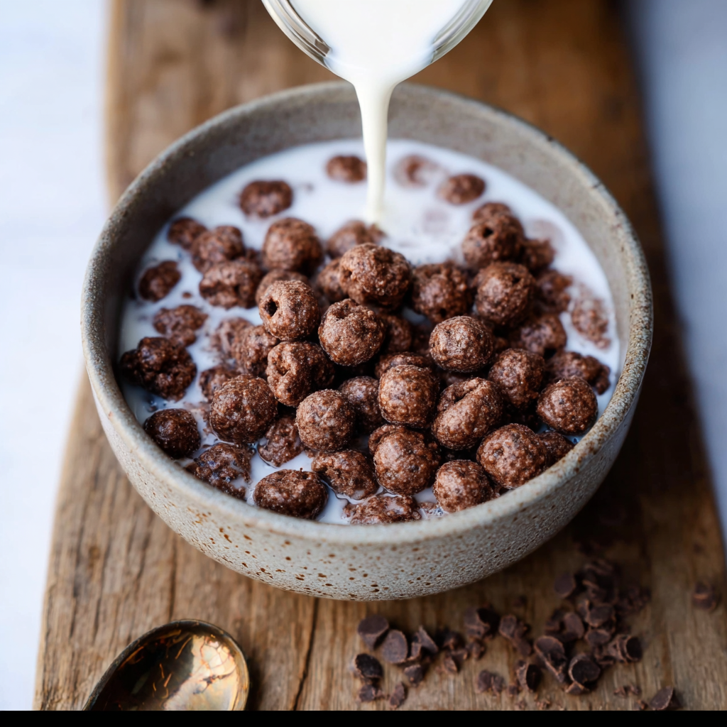Healthy Homemade Chocolate Cereal (4-Ingredient Cocoa Puffs) - Snack On ...