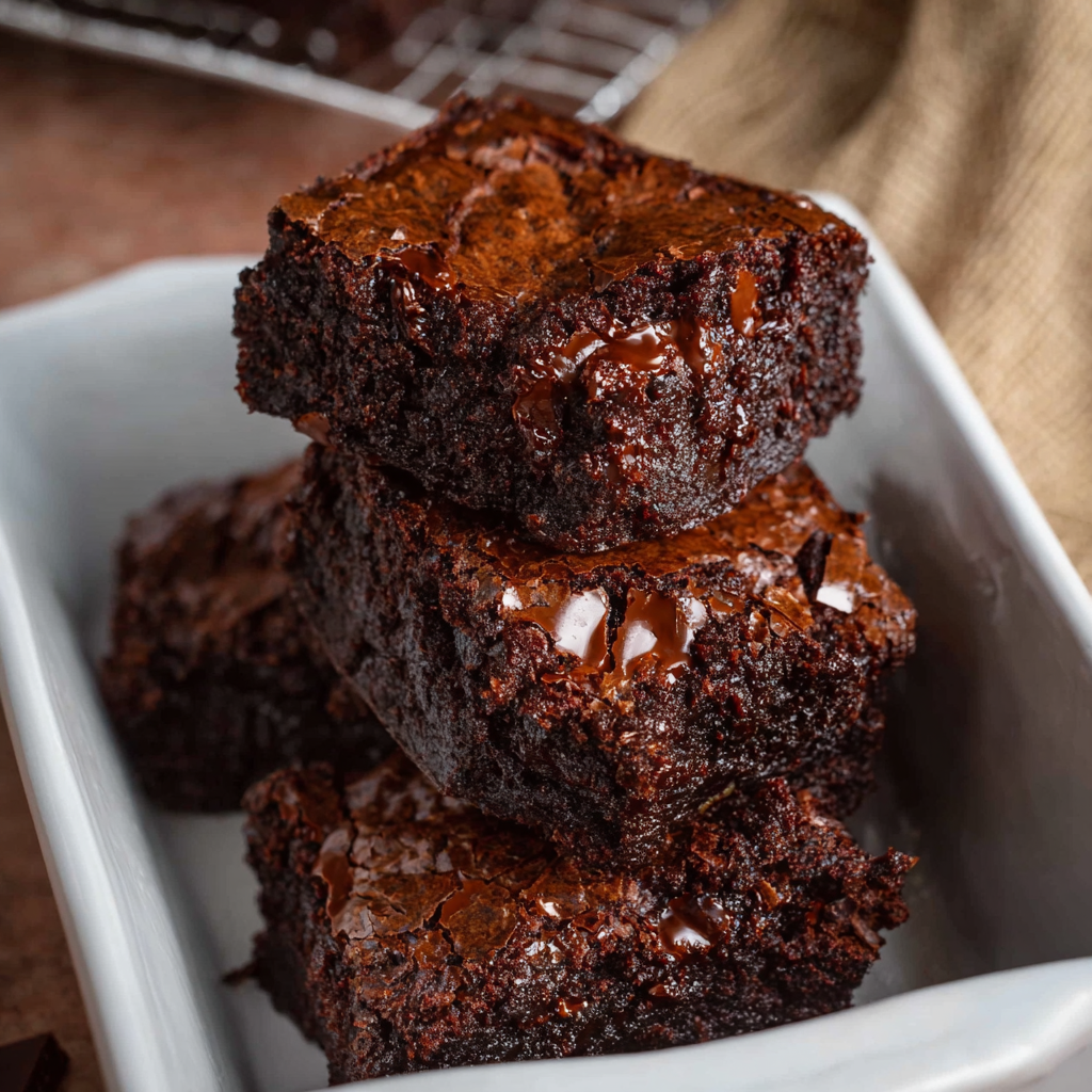 Small Batch Brownies (Ultra Fudgy & Chewy) - Snack On Meat