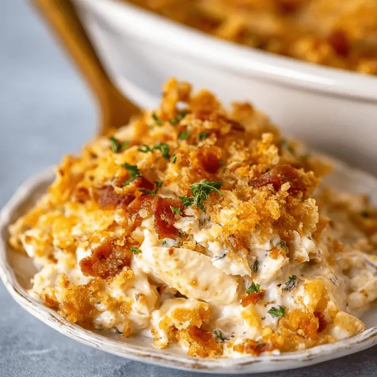 Million Dollar Chicken Casserole - Snack On Meat