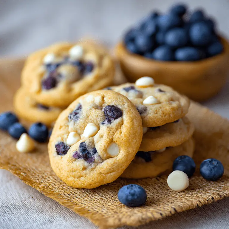 Blueberry White Chocolate Chip Cookies: Sweet, Juicy, and Irresistible ...