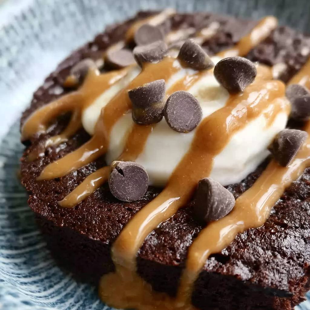 Two-Minute Protein Brownie (Gluten-Free & Single-Serve) - Snack On Meat