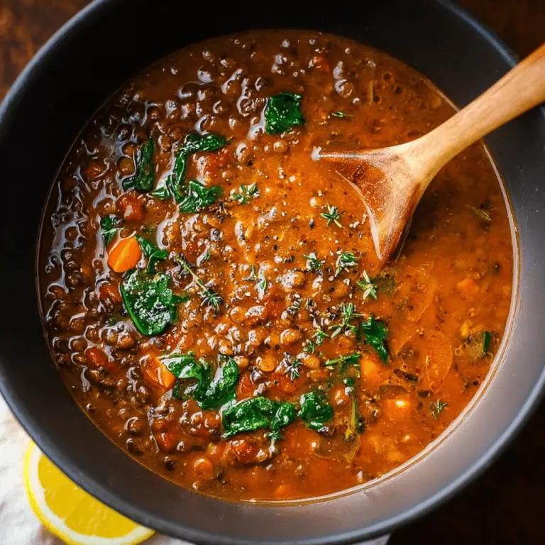 Mediterranean Lentil Soup (Bright, Hearty & Naturally Creamy) - Snack ...