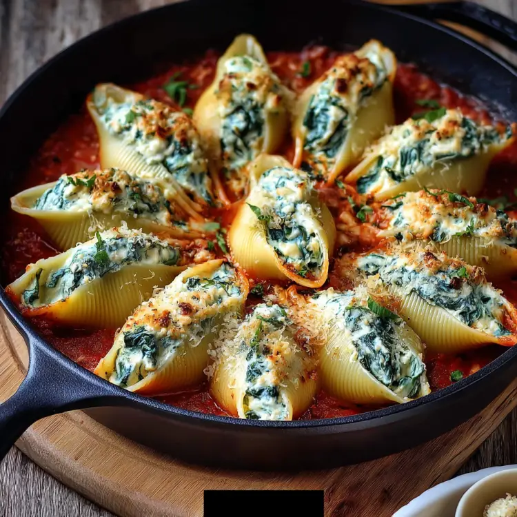 Spinach and Ricotta Stuffed Shells: A Comforting Italian Classic ...