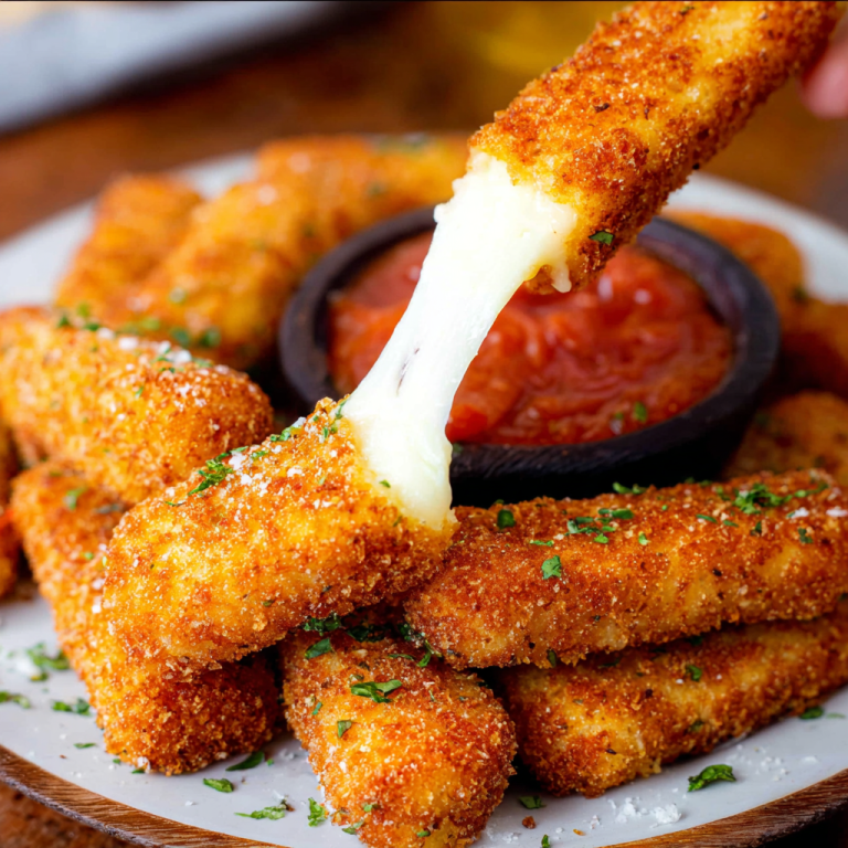 The Ultimate Mozzarella Sticks Recipe: Crispy, Cheesy, Irresistible ...