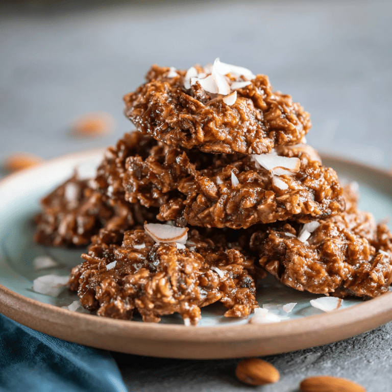 Paleo, Keto & Sugar-Free No-Bake Cookies - Snack On Meat