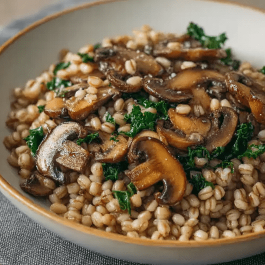 Barley with Mushrooms: The Ultimate Comfort Side Dish Packed with Umami ...