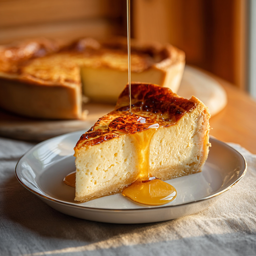 Golden Greek Honey Pie (Melopita) - Snack On Meat