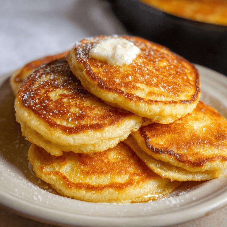Southern Hoe Cakes (Johnny Cakes) - Snack On Meat
