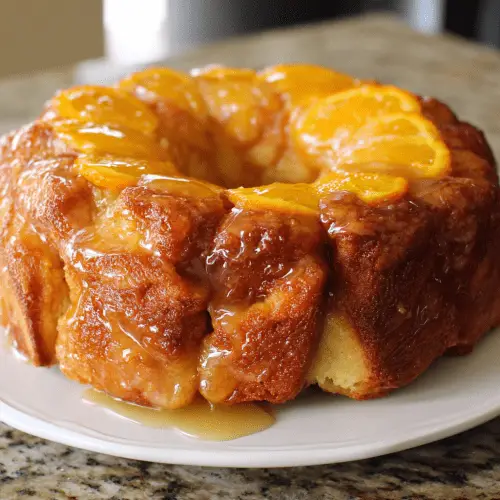 Orange Monkey Bread (Just the Recipe) - Snack On Meat