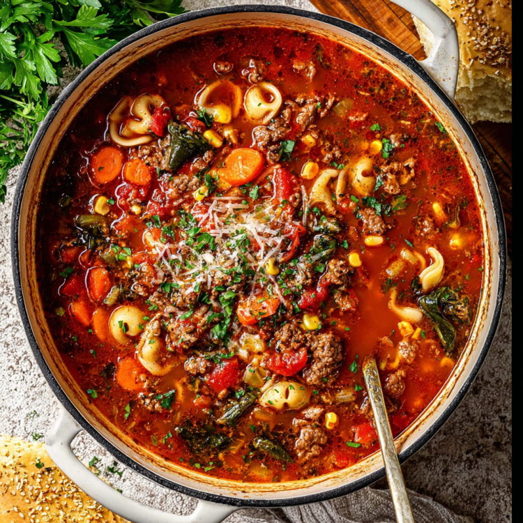 Italian Vegetable Beef Soup (Hearty, Flavor-Packed & Family-Approved ...