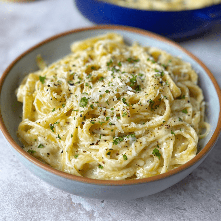 Easy Creamy Fettuccine Alfredo Pasta - Snack On Meat