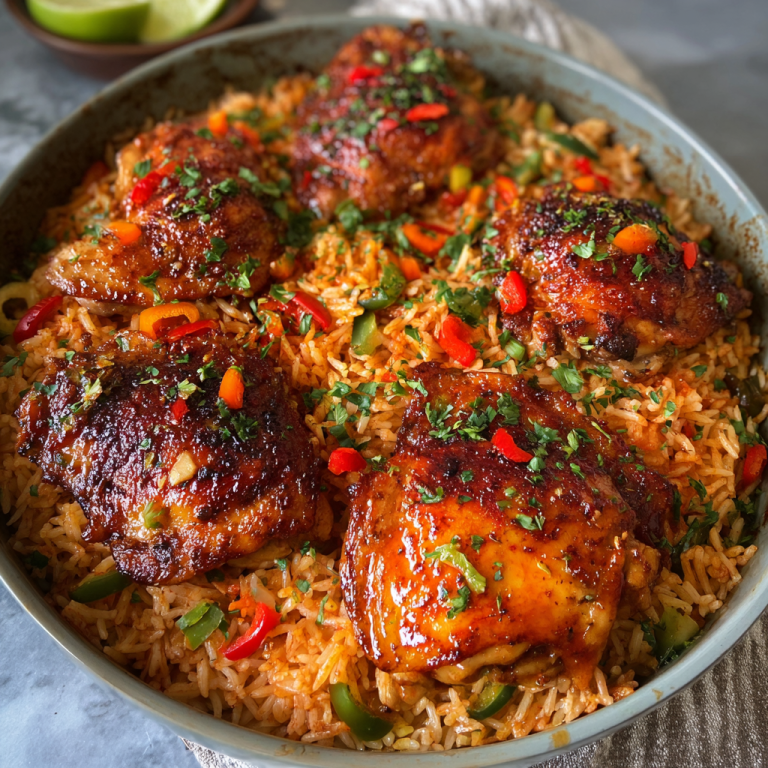 PERI PERI CHICKEN AND RICE - Snack On Meat