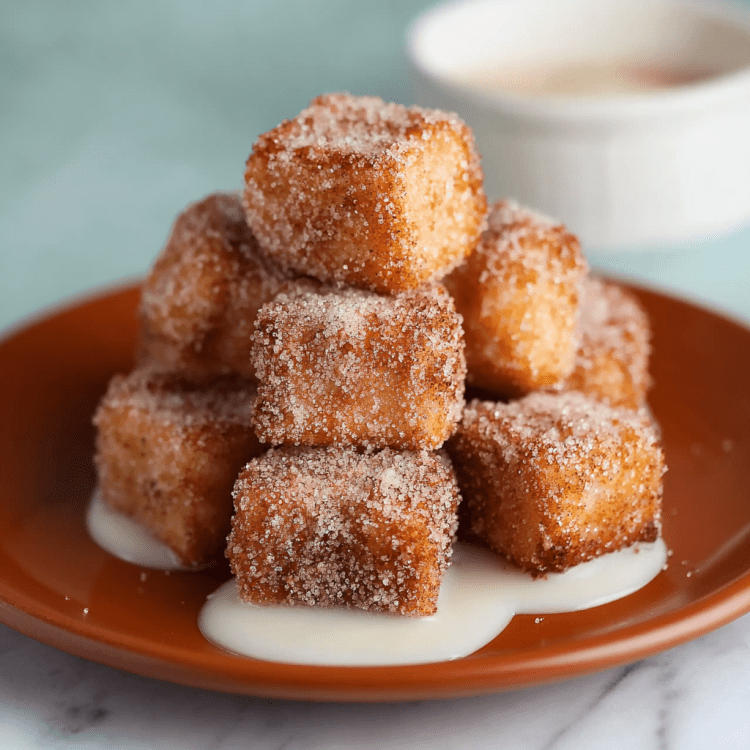 Angel Cake Churro Bites - Snack On Meat