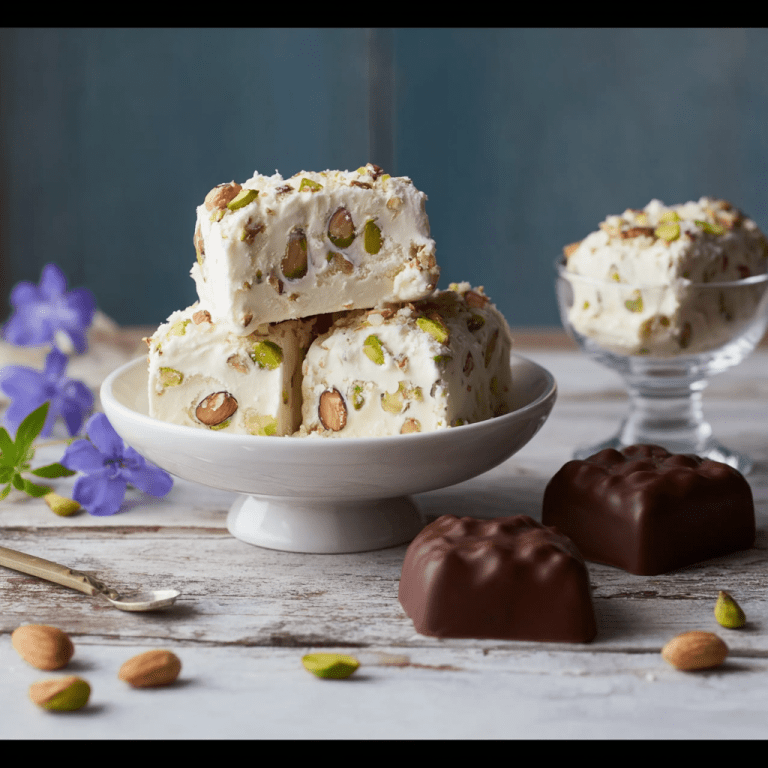 Homemade Nougat Ice Cream – A Nostalgic British Classic Reimagined ...