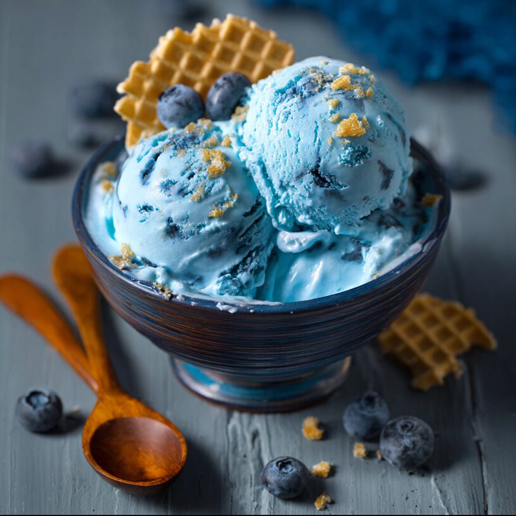 Blue Moon Ice Cream Recipe - Snack On Meat