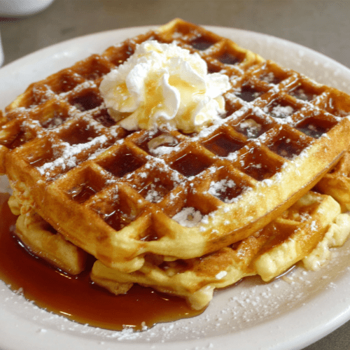 Waffle House-Style Waffles (Fluffy, Golden & Irresistible) - Snack On Meat