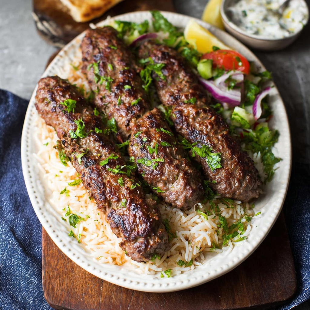 Authentic Lebanese Beef Kafta (Juicy & Flavorful Middle Eastern Grilled ...