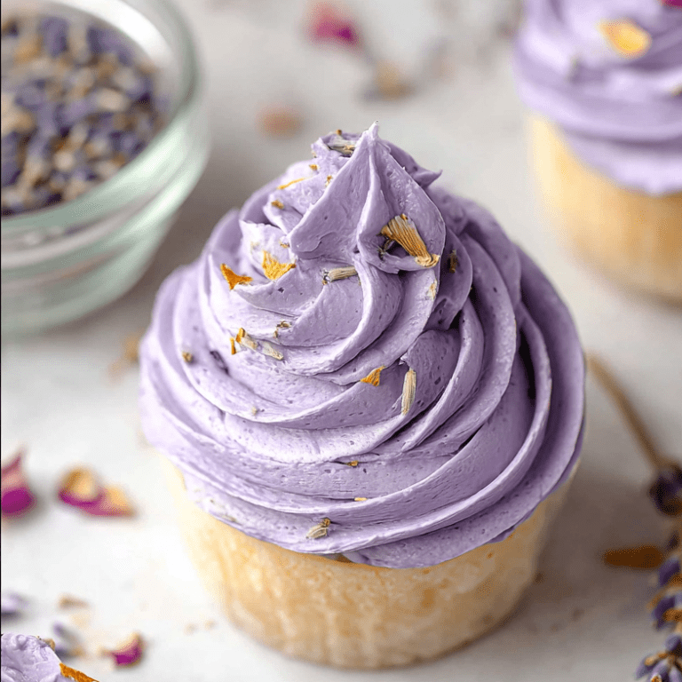 Vegan Lavender Buttercream (Smooth, Floral & Elegant Frosting) - Snack ...