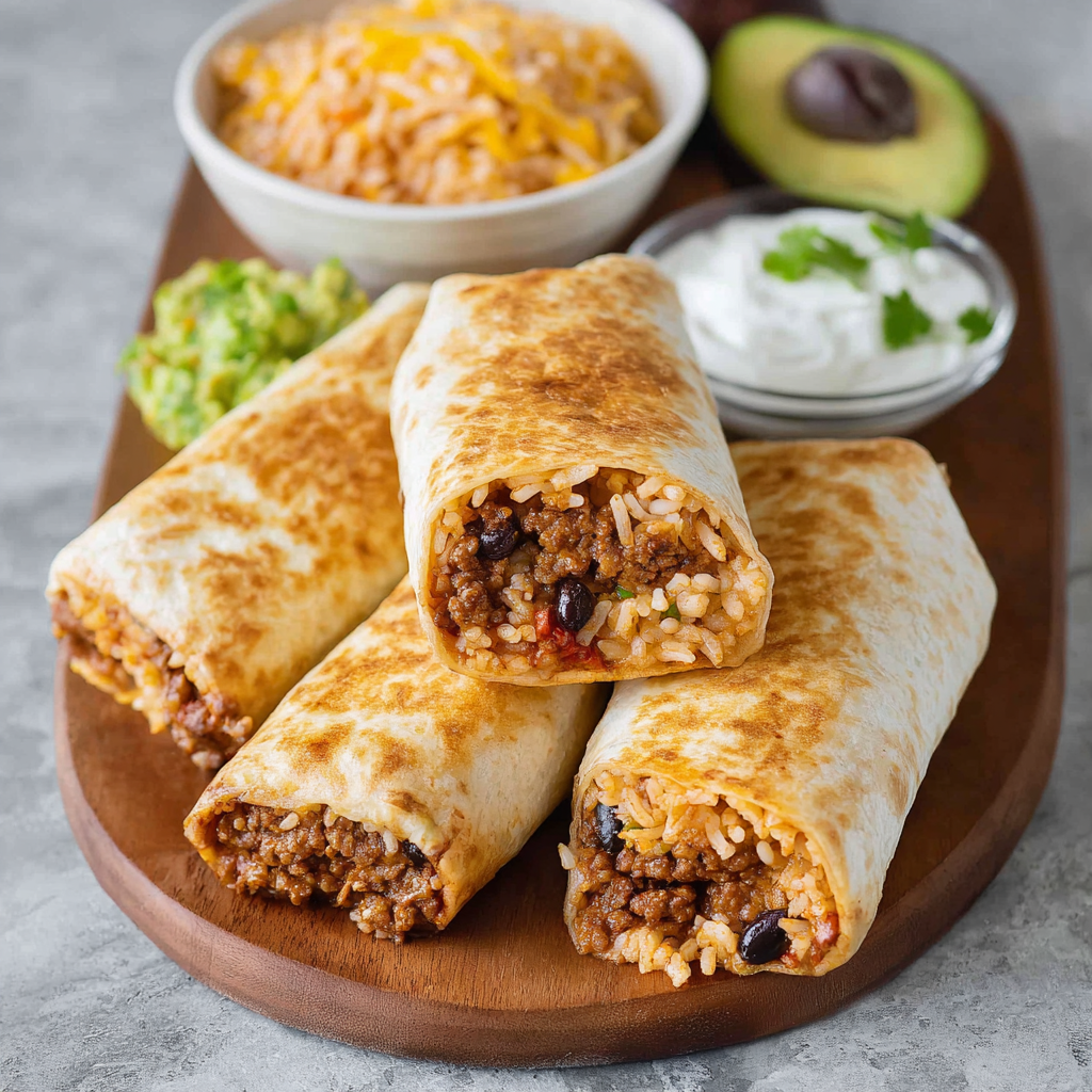 Easy Ground Beef Burritos (Simple & Flavorful Tex-Mex Dinner) - Snack ...