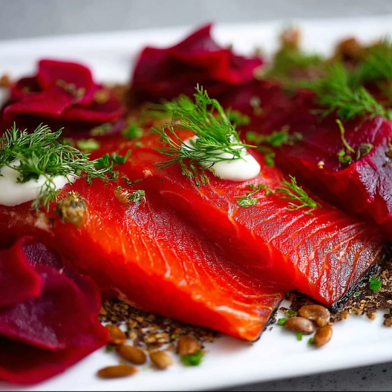 Beetroot Cured Salmon (Gin or Vodka Gravlax) - Snack On Meat