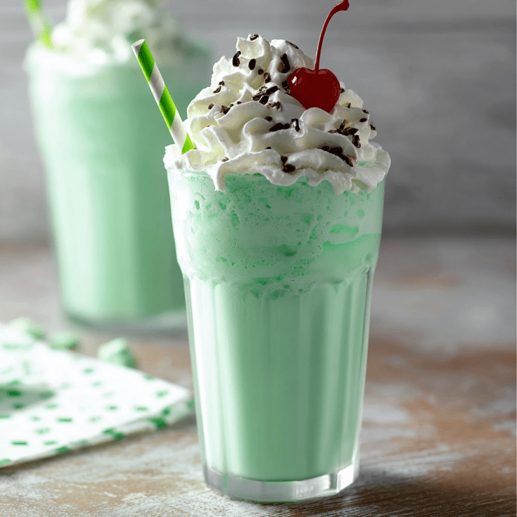 Copycat Shamrock Shake - Snack On Meat